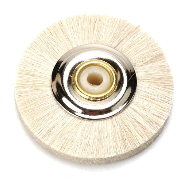 Pack of 3-Stoddard White Bristle Brush-Extra Soft 2" X 3/16" on Steel ...