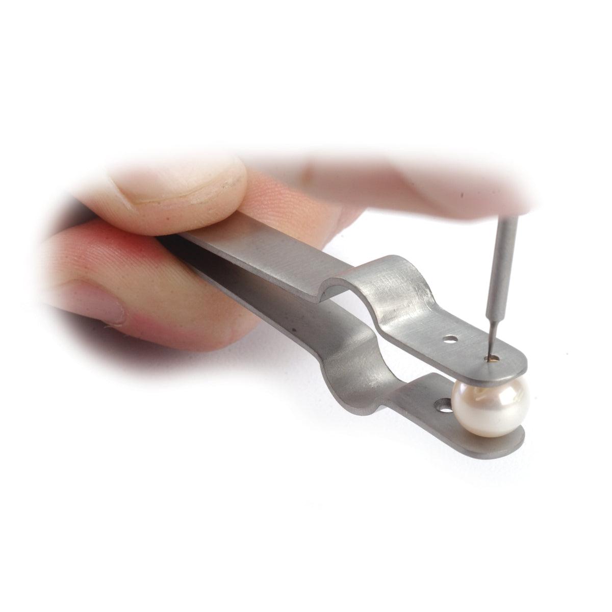 Pearl & Bead Drilling Tweezers | OttoFrei.com — Otto Frei