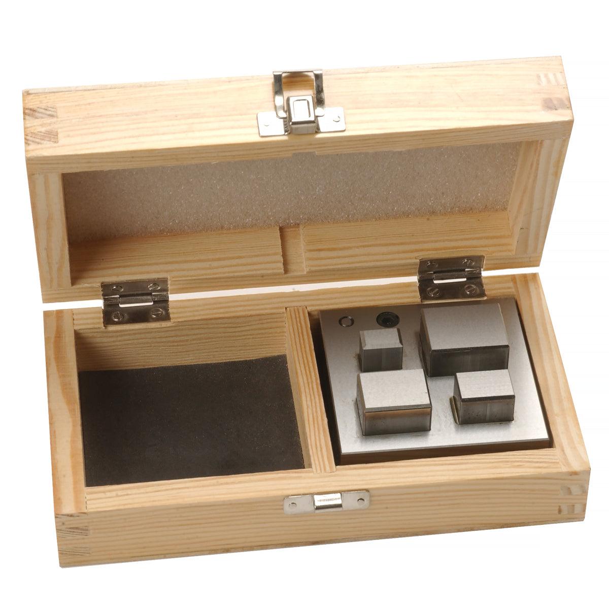 Rectangle Shaped Set of 4 Disc Cutters in Wood Box | OttoFrei.com ...