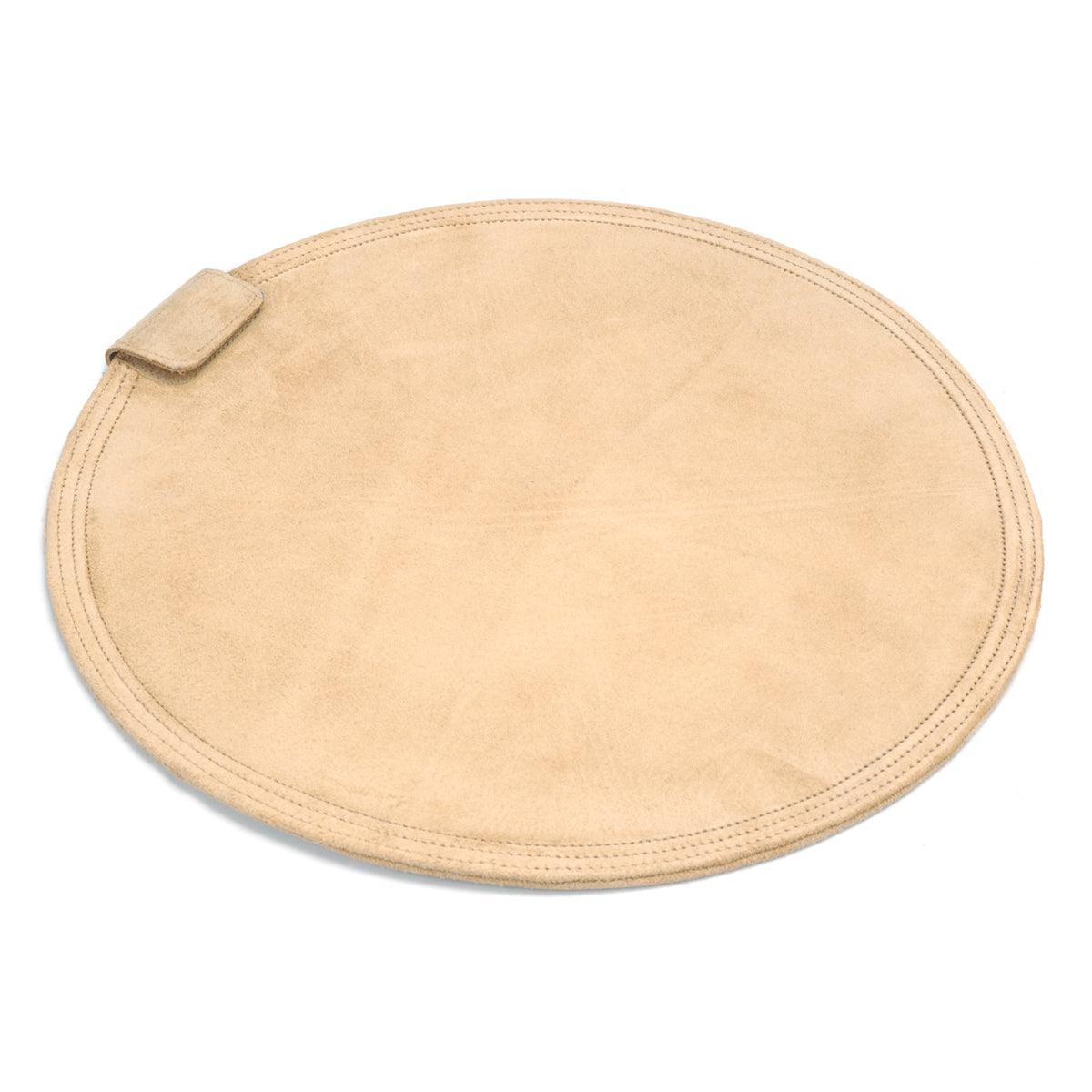 Refillable 12" Round Leather Sandbag | OttoFrei.com — Otto Frei