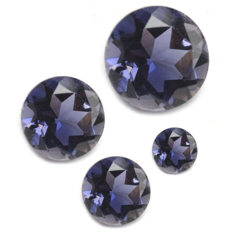 Round Faceted Genuine Iolite | OttoFrei.com — Otto Frei