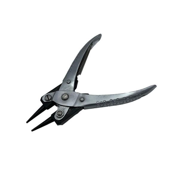 Round Nose Smooth Jaw Parallel Pliers 140mm (5-1/2") Long | OttoFrei ...