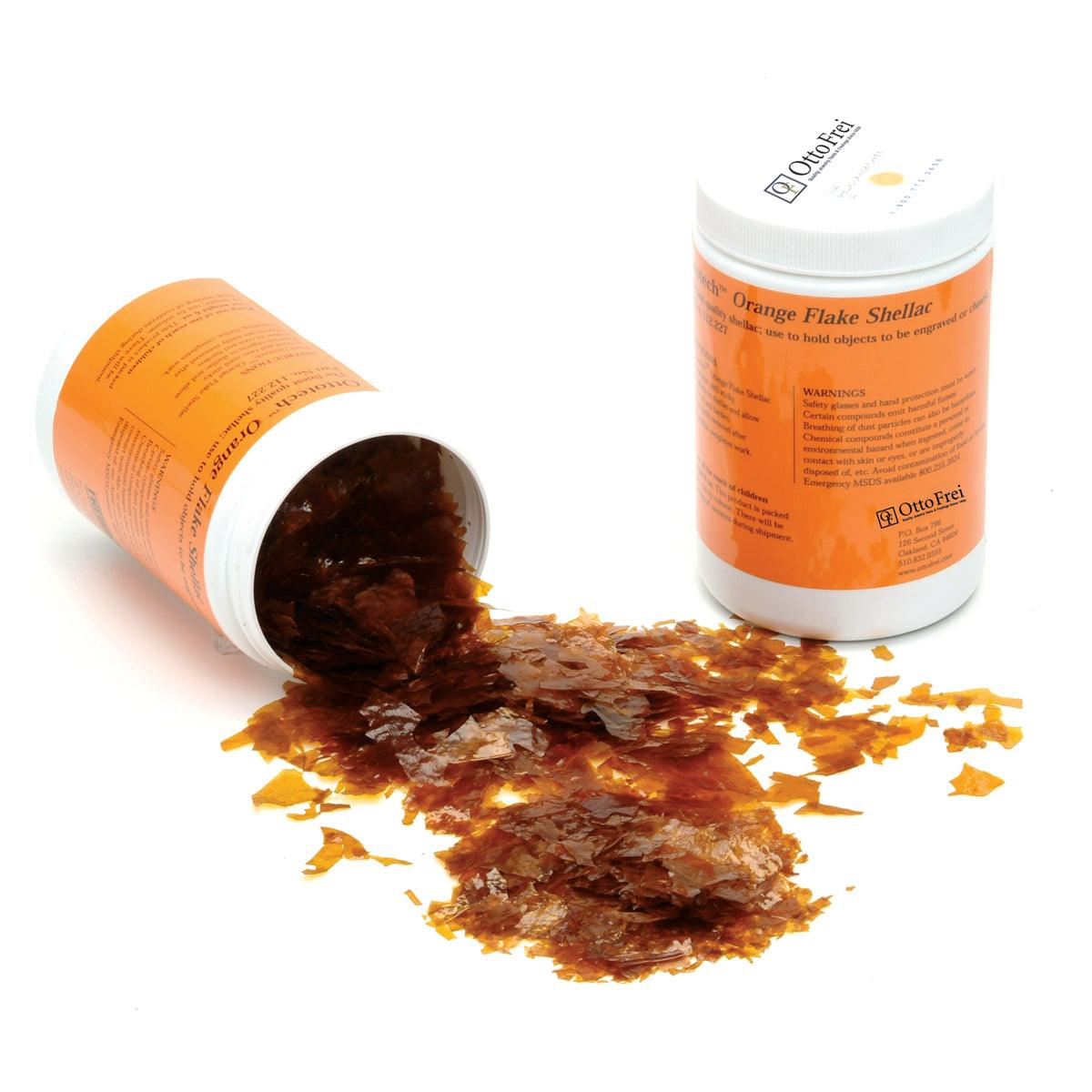 Shellac-Orange Flake - 8 oz | OttoFrei.com — Otto Frei