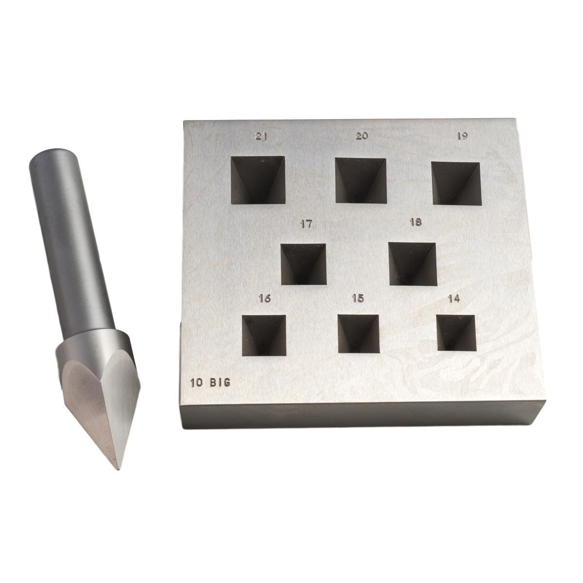 Square Bezel Block 14mm to 21mm 17 Degree | OttoFrei.com — Otto Frei