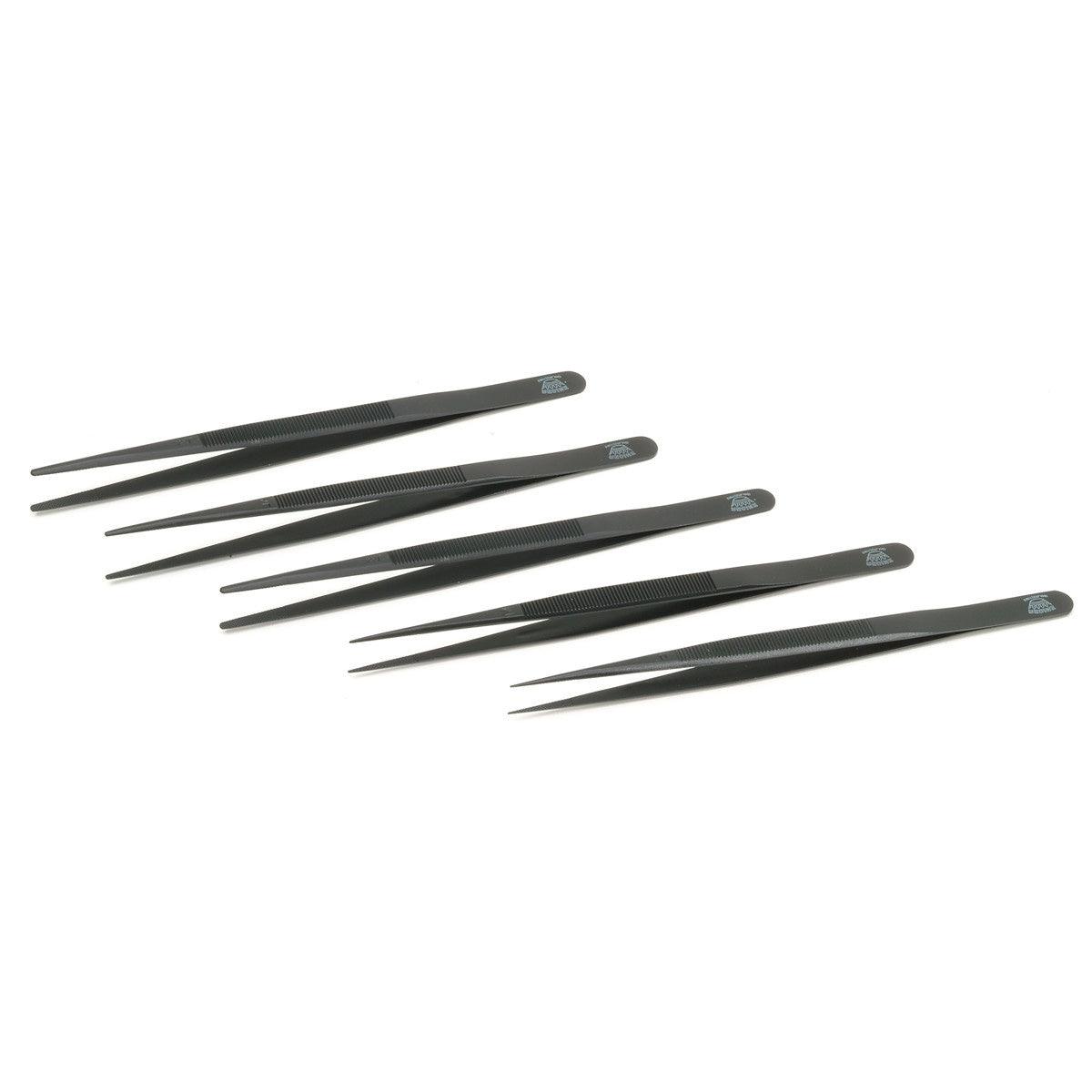 Swiss Made Flat Black Diamond Tweezers | Stainless Steel — Otto Frei