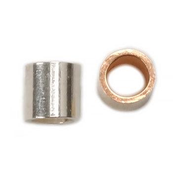 Tube Crimps 2.0 x 2.0mm Sterling Silver & Gold Filled | Pack of 12 ...