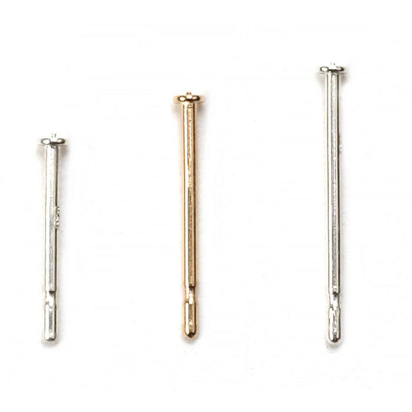Sterling Silver Fusion Friction Ear Posts - Packs of 12 | OttoFrei.com ...
