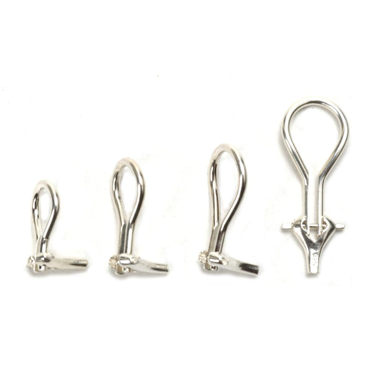 Sterling Silver Omega Ear Clips - Premium Quality | OttoFrei.com — Otto ...
