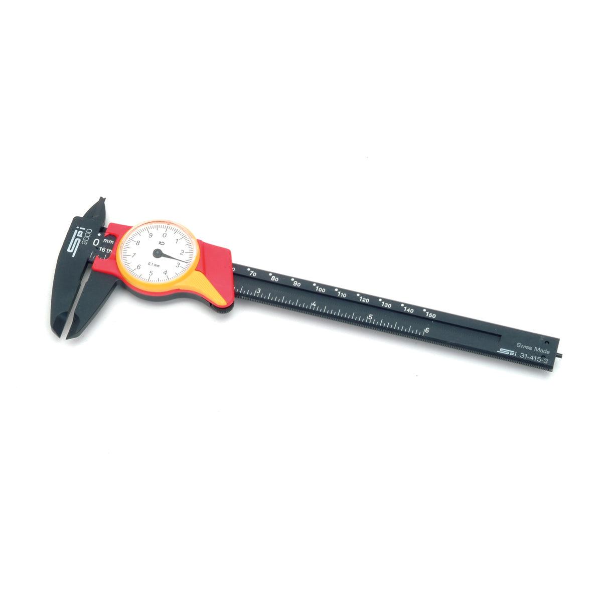 Swiss Made High-Impact Metric Dial Caliper 0–150 mm | Otto Frei