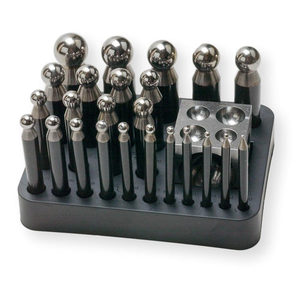 Value Line Dapping Punch & Block Set of 24 | OttoFrei.com — Otto Frei
