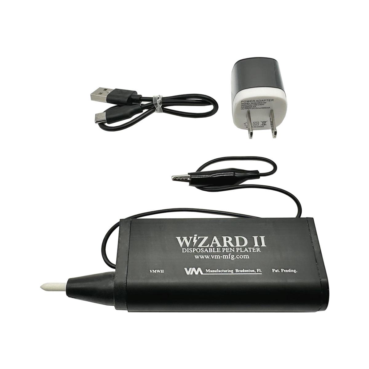 Wizard IIR Rechargeable Pen Plater | High-Voltage Bench Plating — Otto Frei