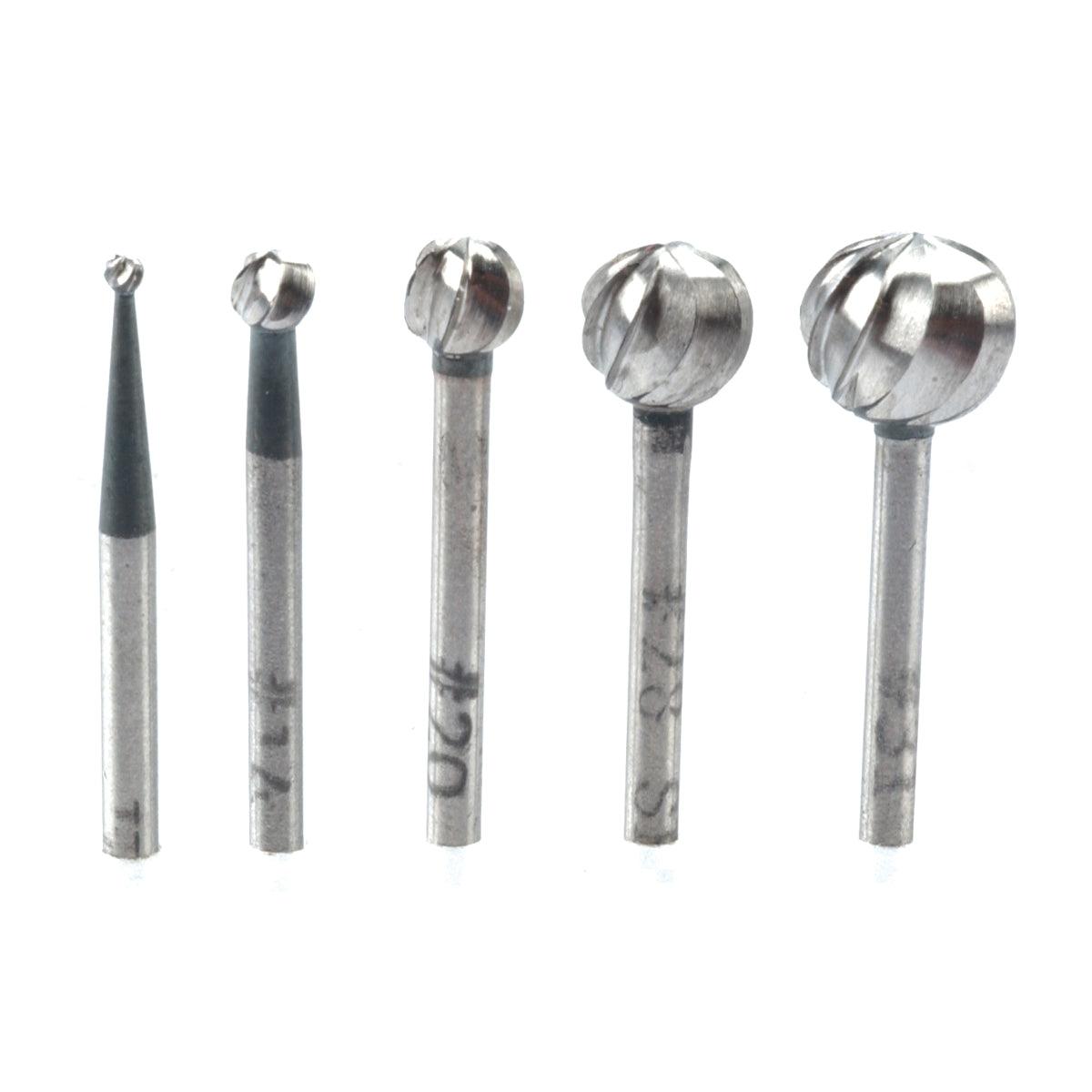 Wolf HSS Round Ball Wax Burs 1.70mm–8.90mm | Wolf Tools — Otto Frei