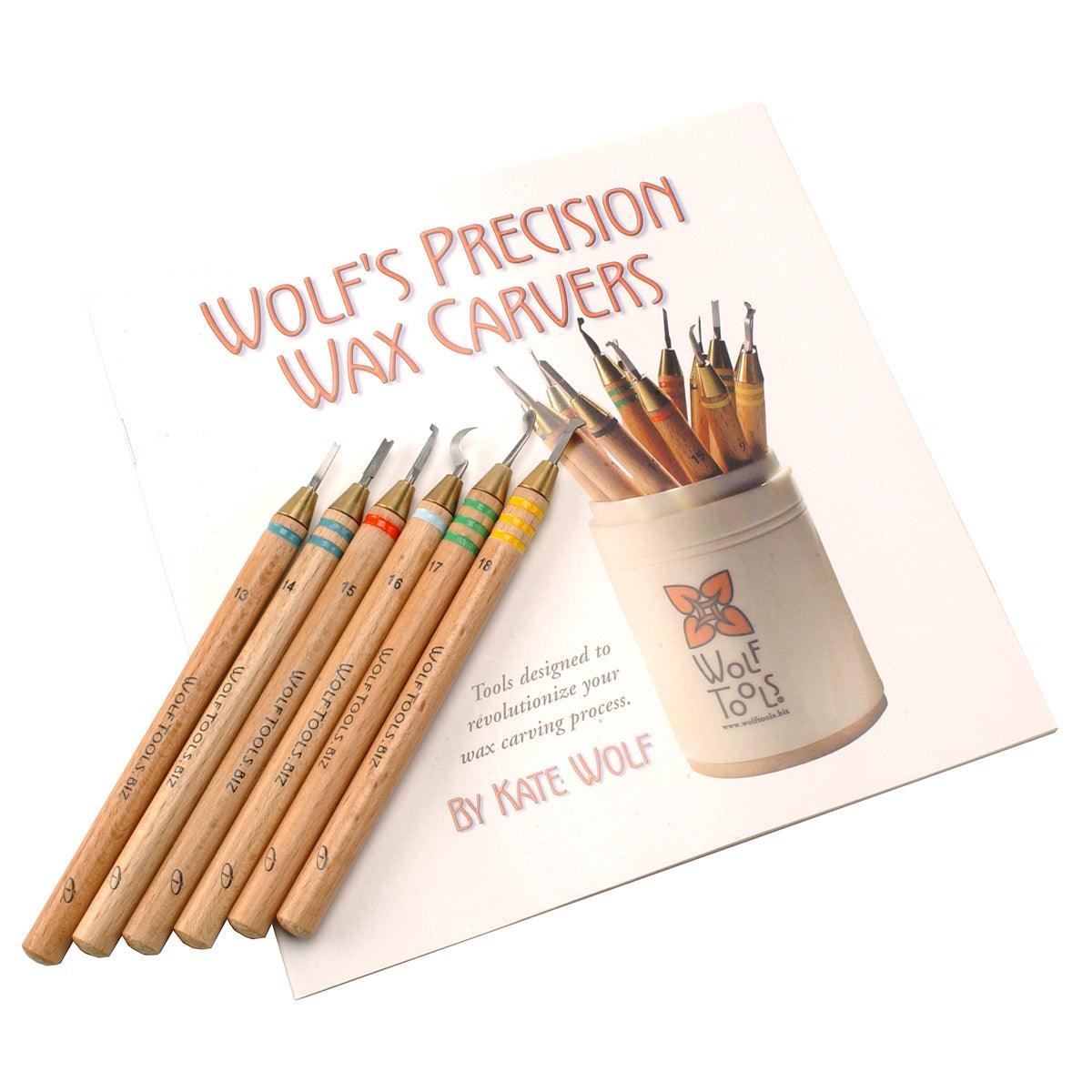 Wolf Precision Wax Carvers Kit of 6 (#13 - #18) | OttoFrei.com — Otto Frei