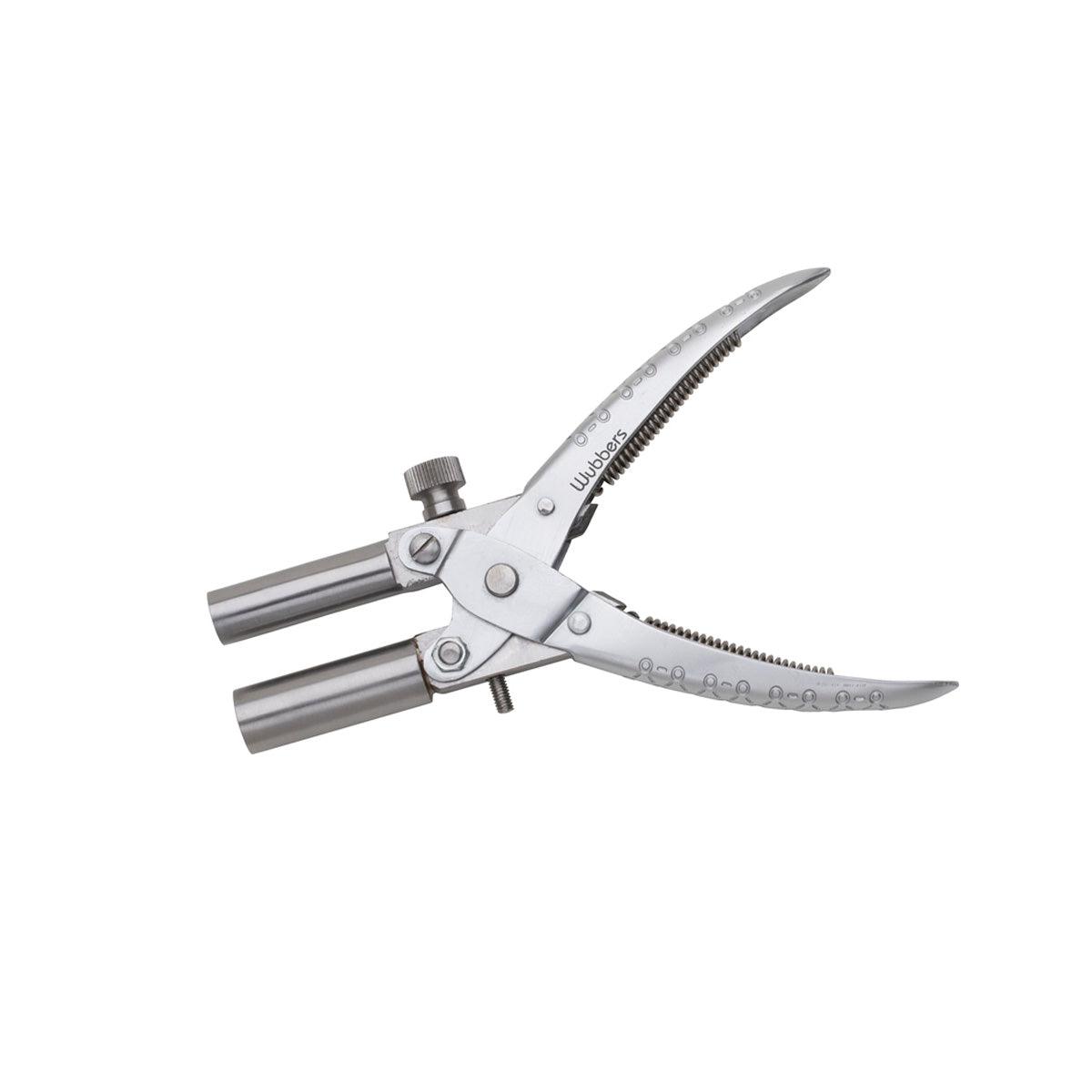 Wubbers Round Nose Parallel Pliers 14mm/12mm | Eurotool PLR-1806 — Otto ...