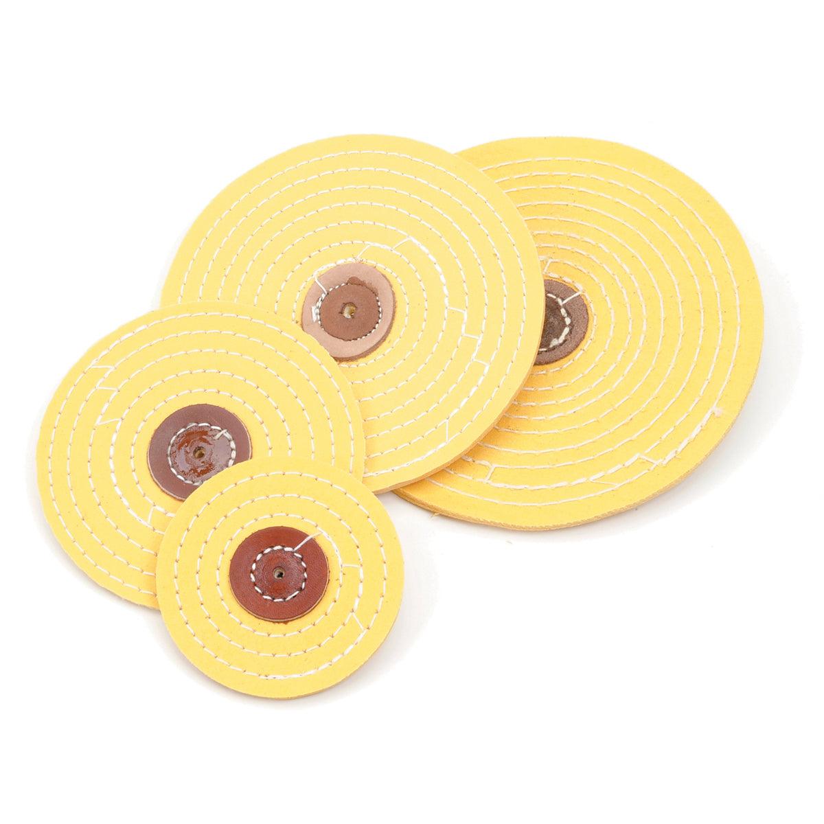 Yellow Chemkote Knife Edge Buff 12-Ply | Otto Frei